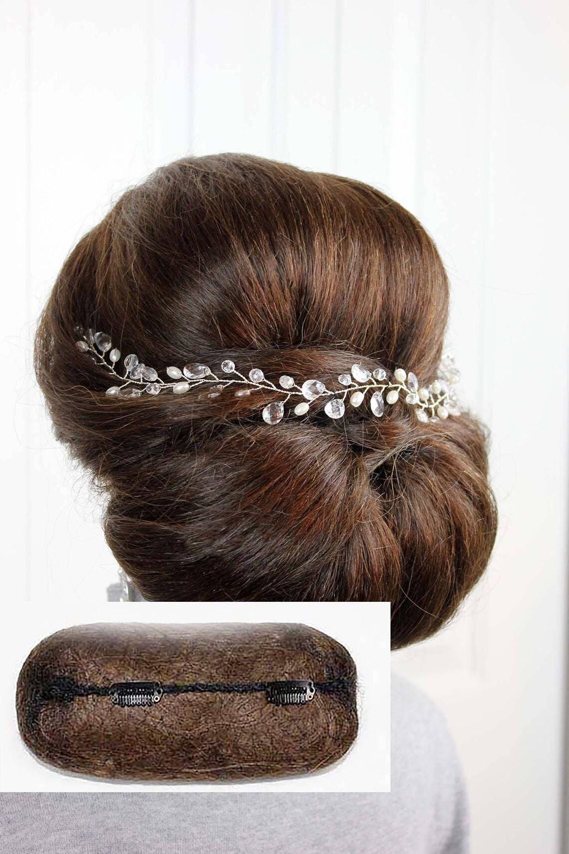 Hair Padding Pad Volume Insert Hair Bump Piece Hair Style Hair Bun - Etsy