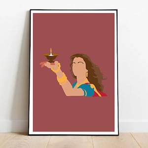 Devdas Paro Poster: Bollywood Art Print (digital Download) - Etsy