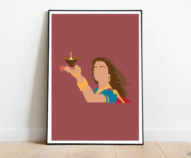 Devdas Paro Poster: Bollywood Art Print (digital Download) - Etsy