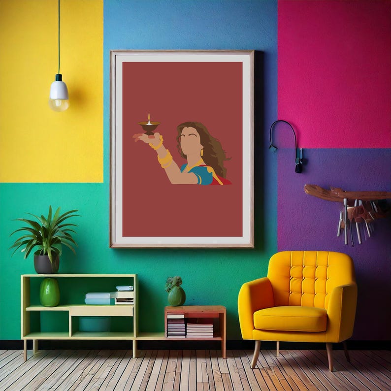 Devdas Paro Poster: Bollywood Art Print (digital Download) - Etsy
