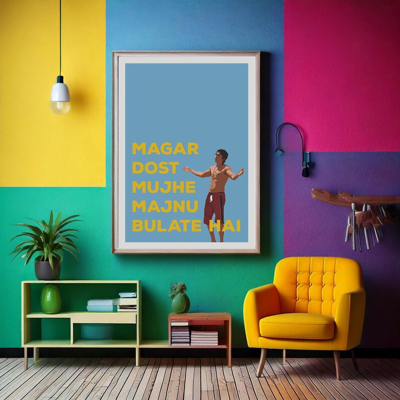 Zindagi Na Milegi Dobara 'majnu' Quote Poster (digital Download) - Etsy