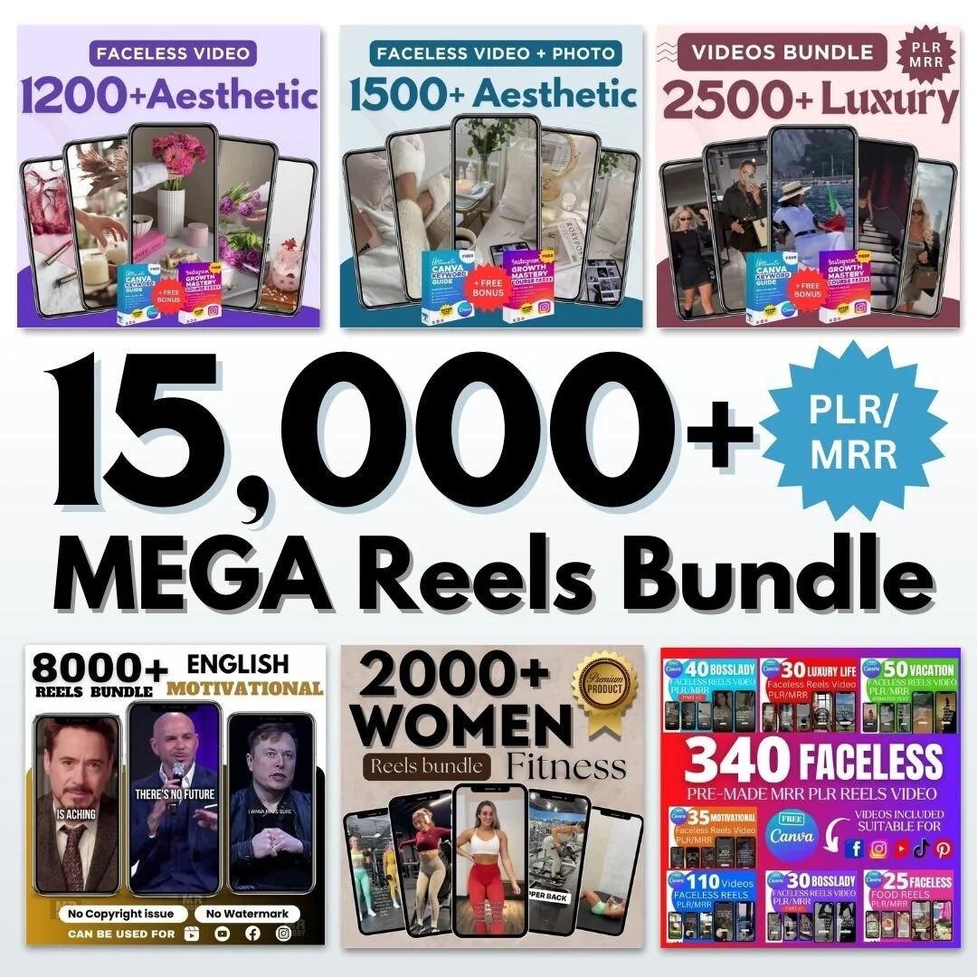 Reels Bundle - Etsy
