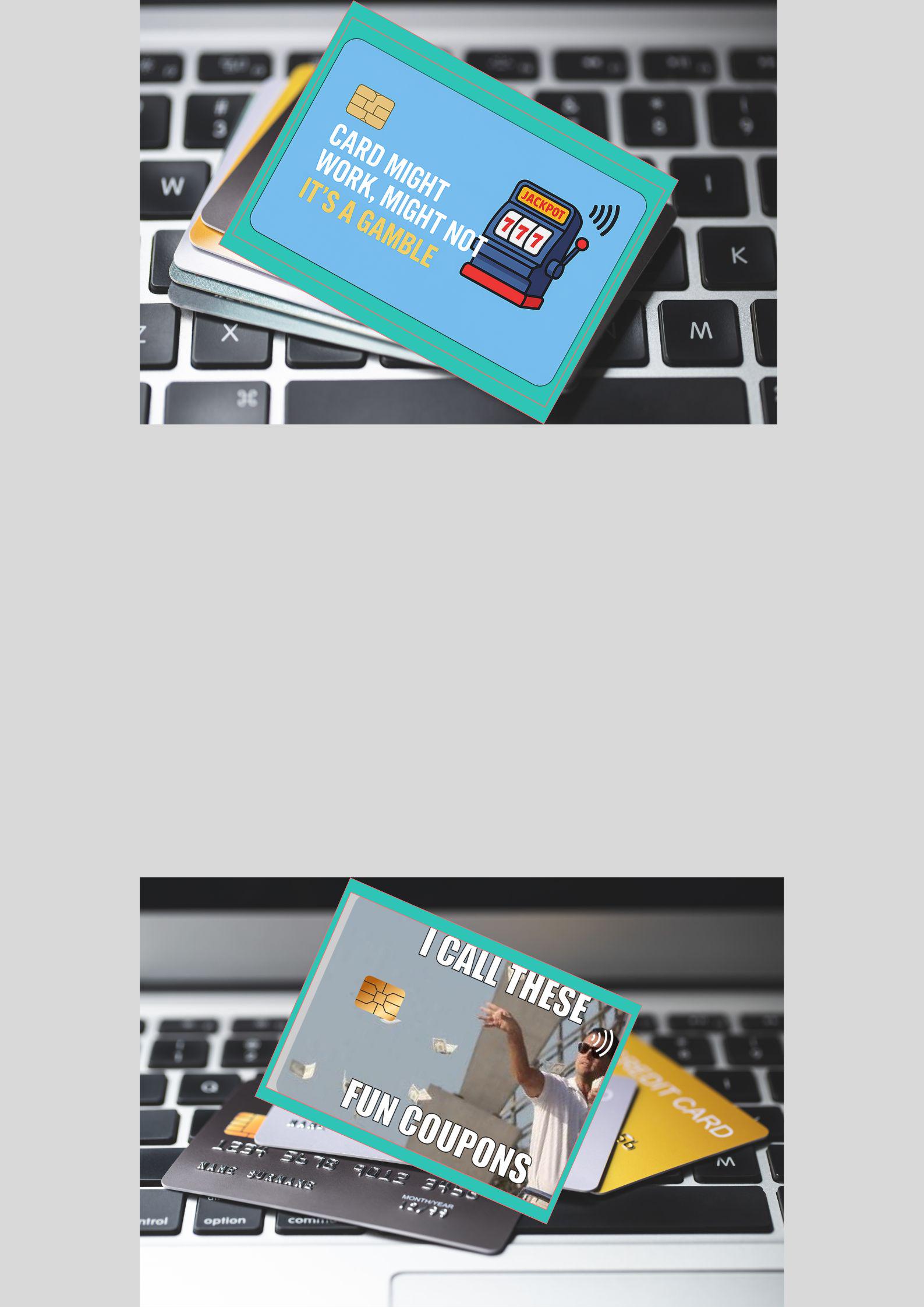 Funny Meme-inspired Debit Card Designs PNG |sublimation Design ...