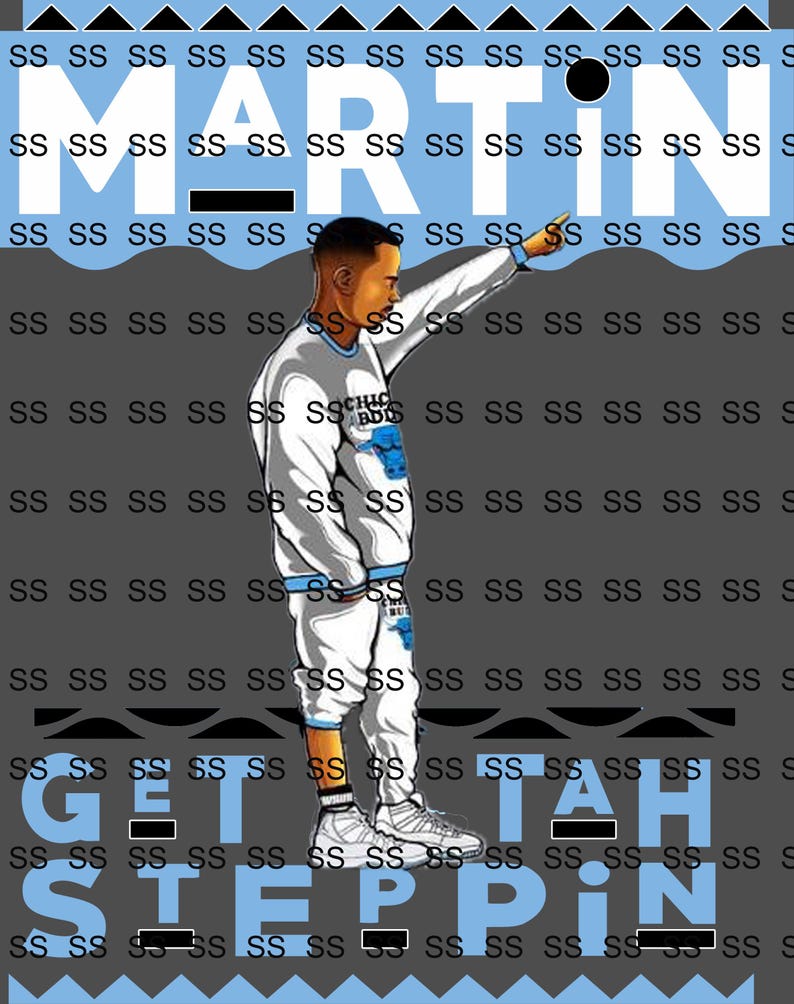 Martin in Blue PNG |sublimation Design | Instant Download | Digital ...
