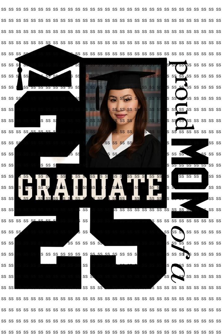 Proud Mom of A 2025 Graduate PNG | Sublimation Design | Instant ...