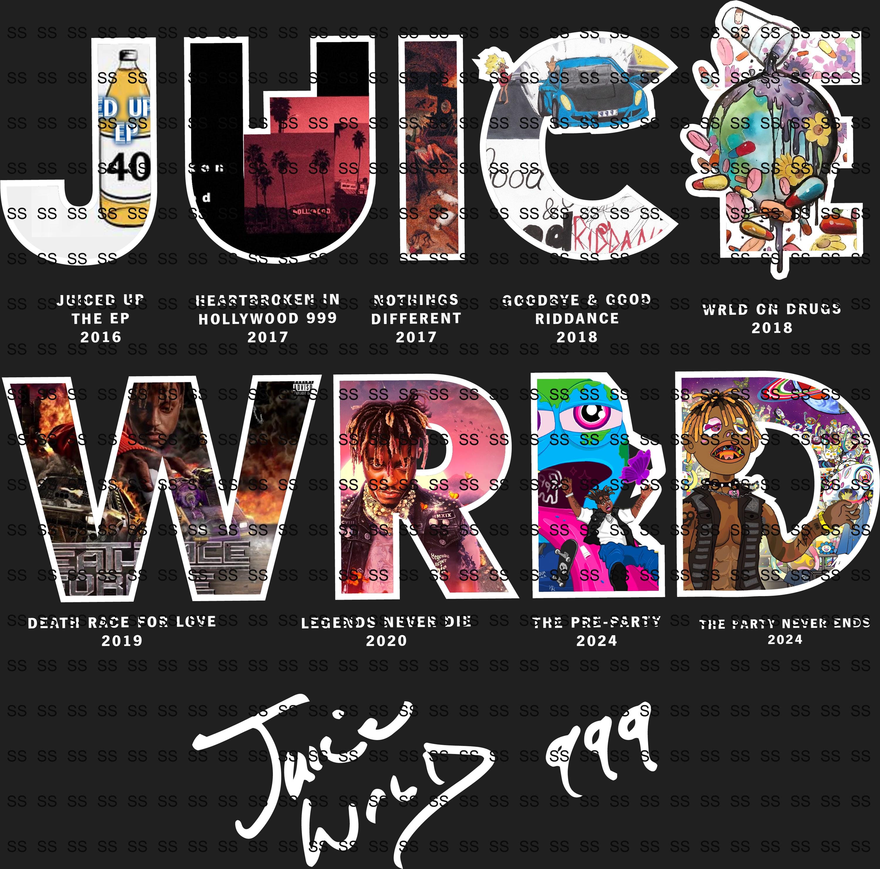 Juice Wrld SVG and PNG |sublimation Design | Instant Download | Digital ...