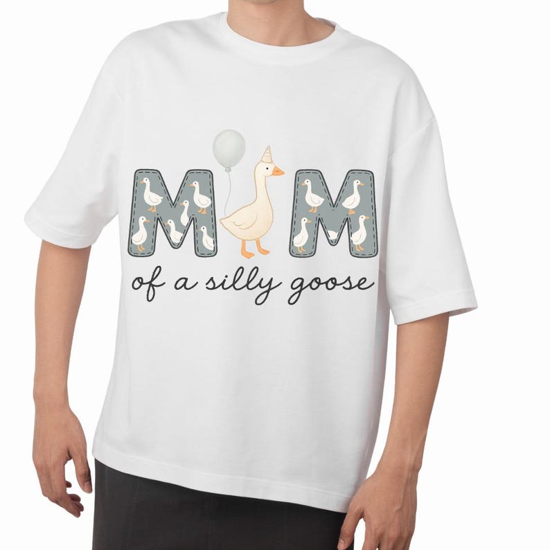 Funny Goose Family Theme PNG Design: Mom, Dad, Sis, Bro (digital File ...