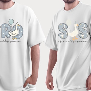 Funny Goose Family Theme PNG Design: Mom, Dad, Sis, Bro (digital File ...