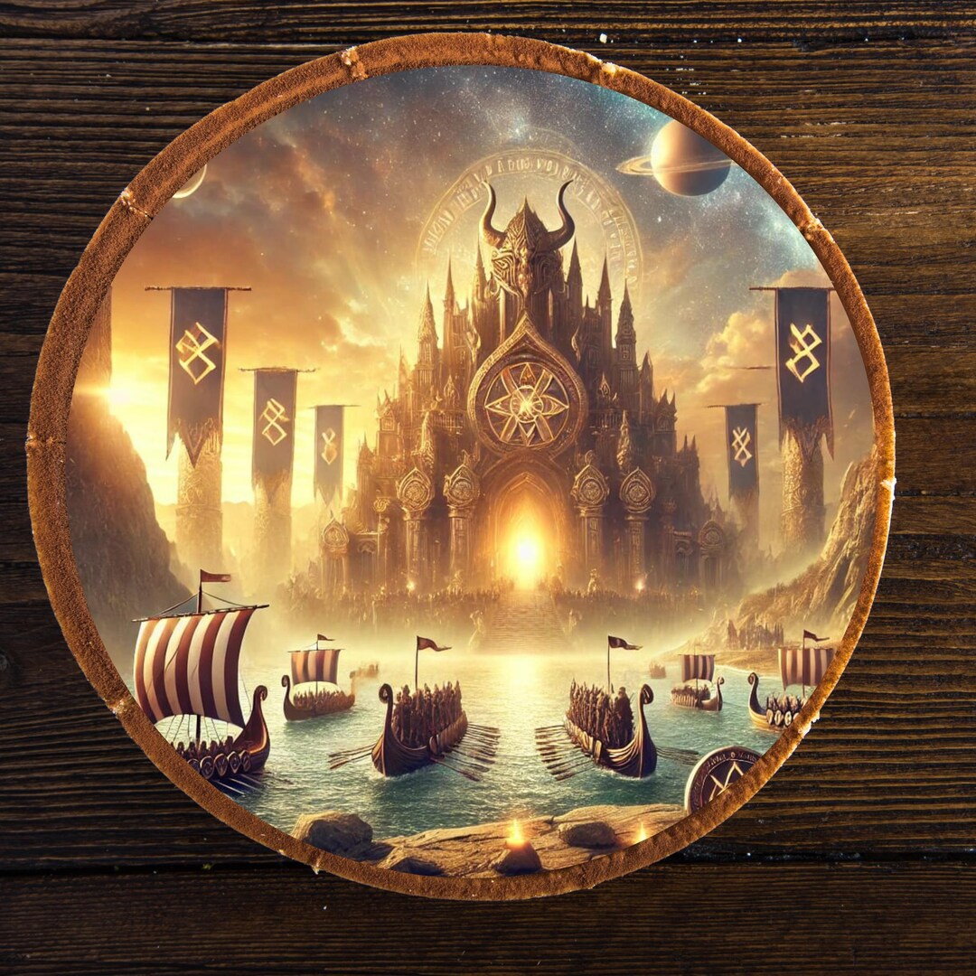 Edible Cake Topper – Mythology & Gods Collection | Round Ø 20 Cm | High ...