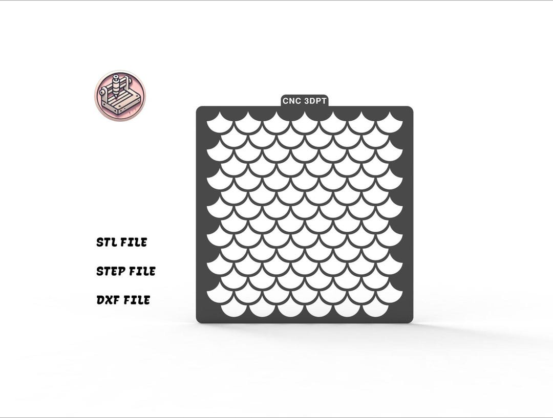 Stencil Digital Stl File #04 | STL File for 3D Printing | Stencil 3d ...