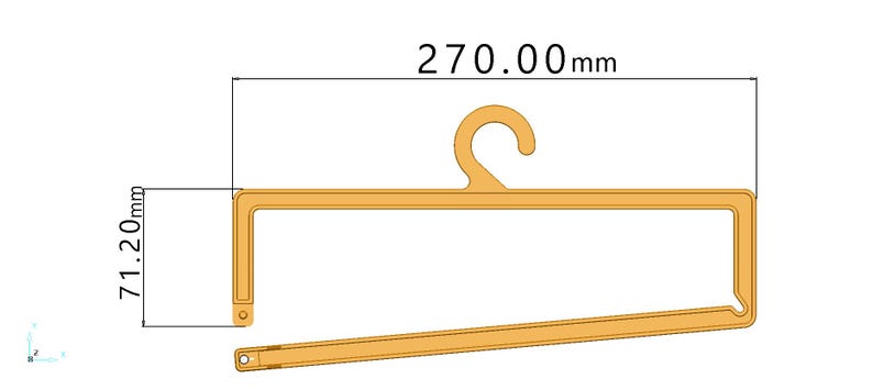 Cloths Hanger 3D Print File - STL Files for 3D Printing - 3D Printable ...