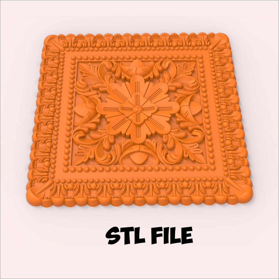 Decor Panel Stl Files-cnc 3D Model-cnc Router Files-cnc Decor-digital ...