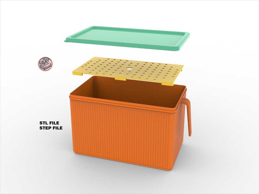 Stackable Storage Box Stl Files | STL Files for 3D Printing | Step File ...