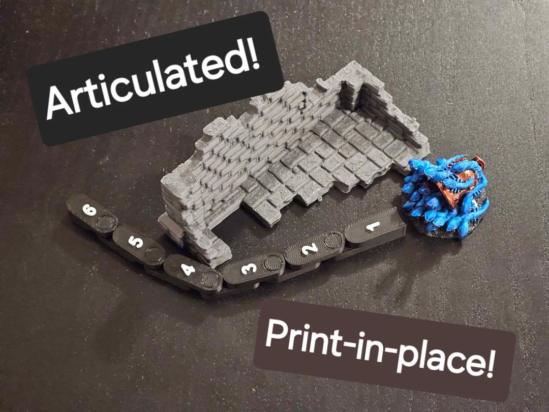 Articulated Ruler for TTRPG Wargaming | D&D Measurement Tool | Dungeons ...