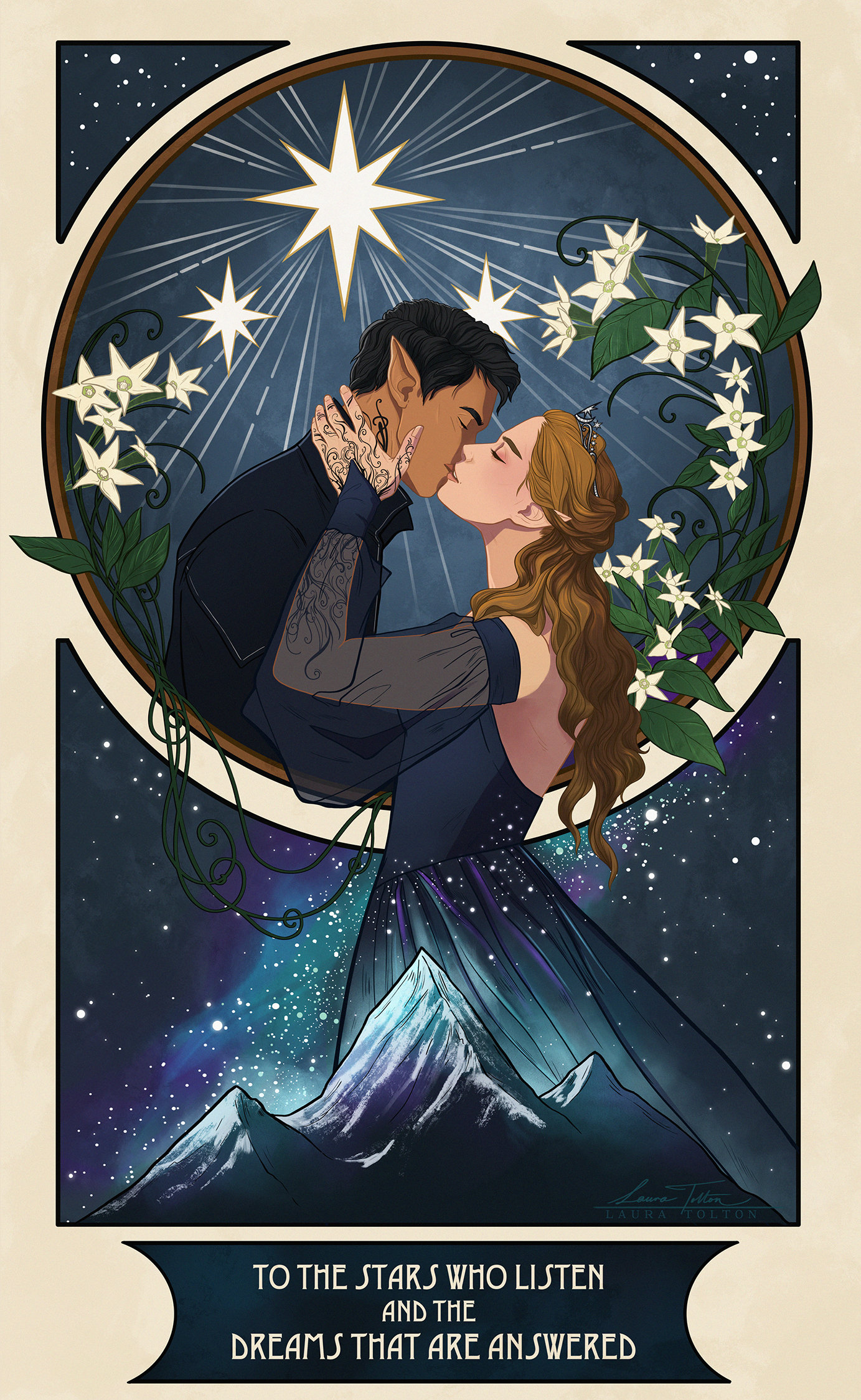 Rhysand & Feyre Acotar Book Lovers Download for Phone - Etsy