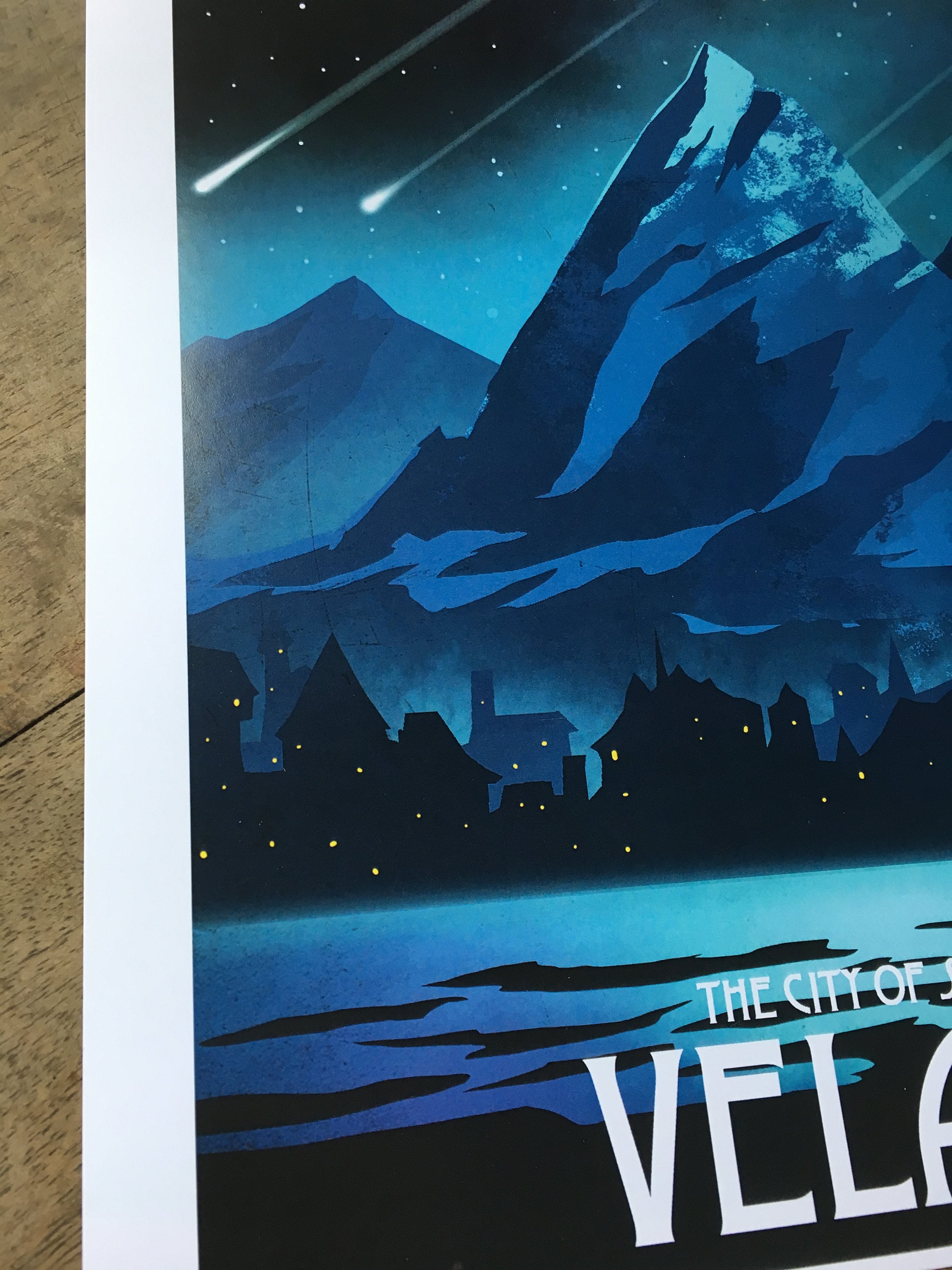 Velaris Travel Poster. - Etsy UK