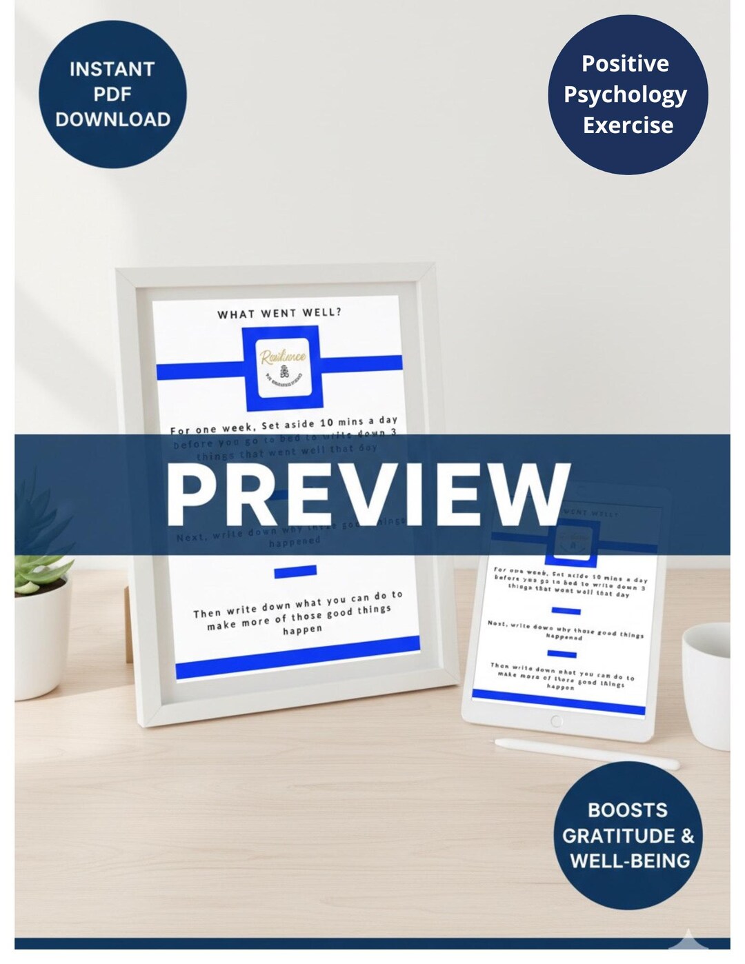 What Went Well Worksheet & Journal - Etsy