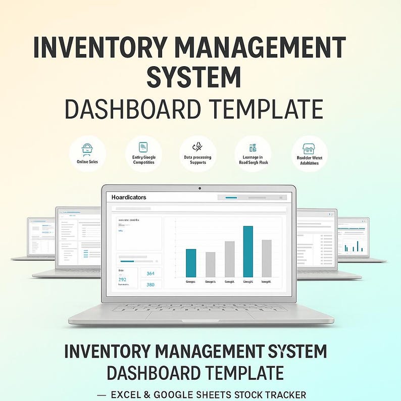 Inventory Management System Dashboard Template — Excel & Google Sheets ...