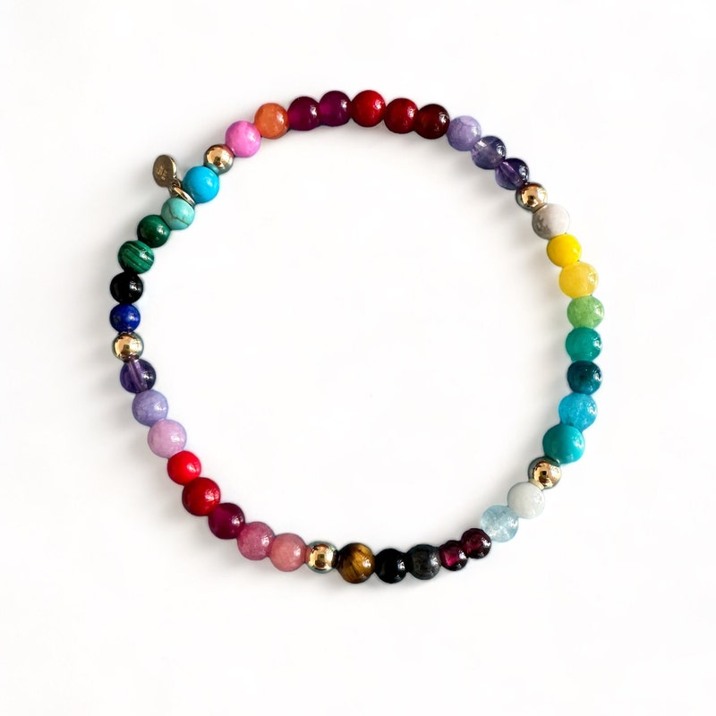 Rainbow Bracelet - Etsy