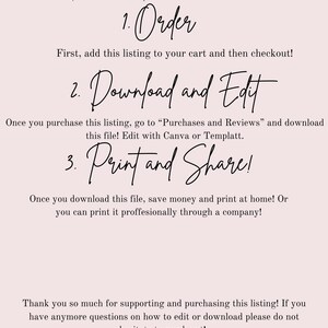 Modern Classy Table Number With a Touch of Greenery, 5x7, Wedding Table ...