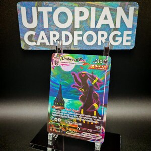 Umbreon VMAX Alt Art • Handmade PROXY/ORICA • Evolving Skies 215 • With ...