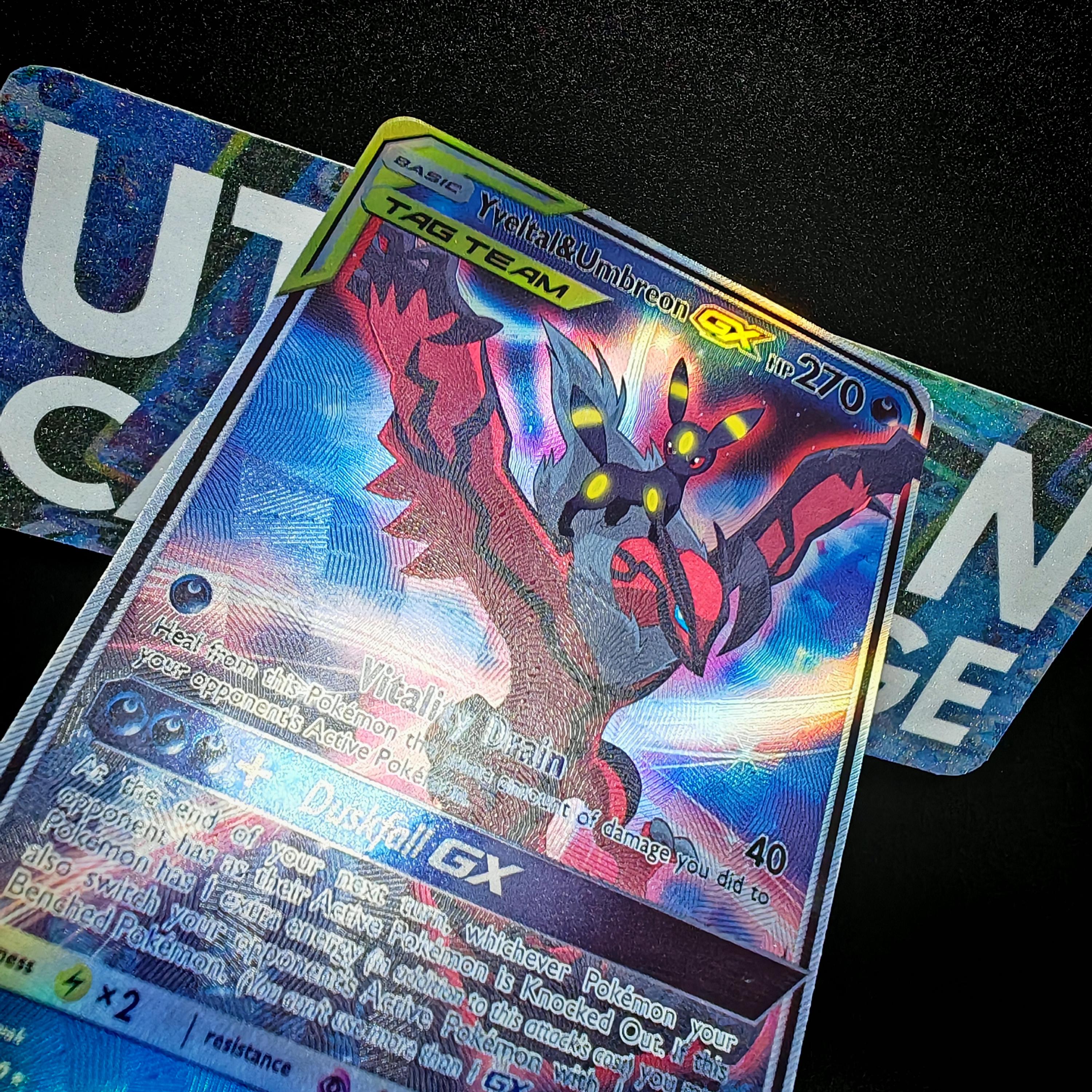 Legendary Eeveelutions Tag Team Gxs 9 Cards Bundle Custom Art ...