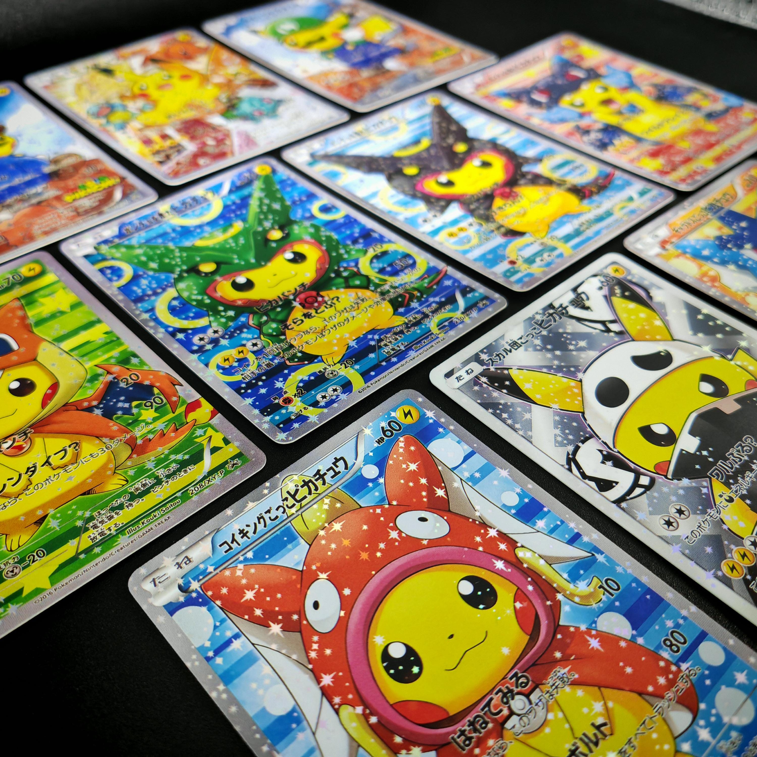 Poncho-wearing Pikachu 10 Cards Bundle • Handmade Proxy/orica ...