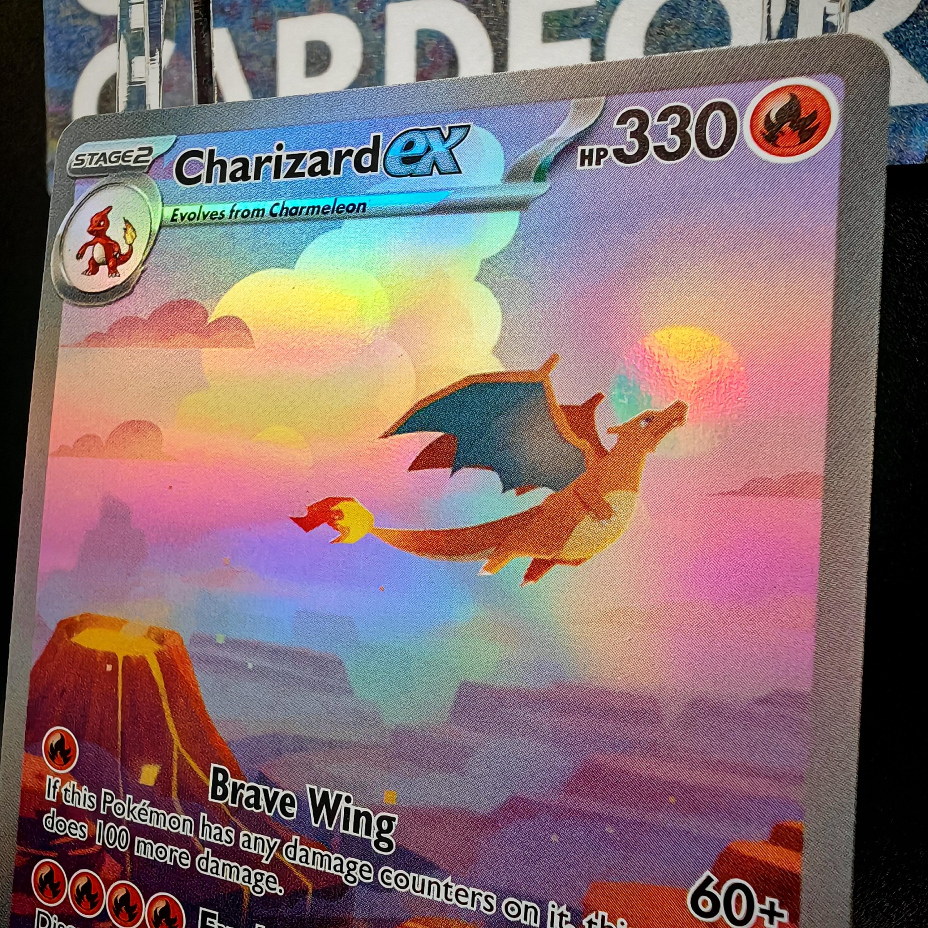 Charizard Ex Illustrator Rare • Handmade PROXY/ORICA • 151 Set Mew 199 ...