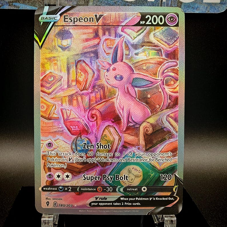 Evolving Skies V Eeveelutions 9 Cards Bundle • Handmade Proxy/orica ...