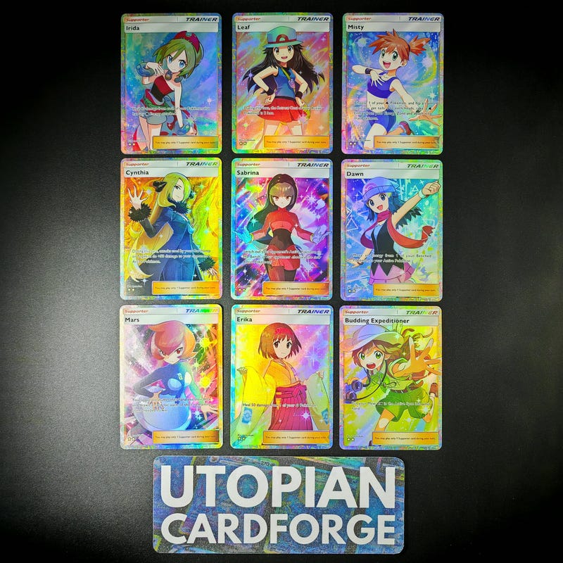 Misty Waifu Tcg - Etsy UK