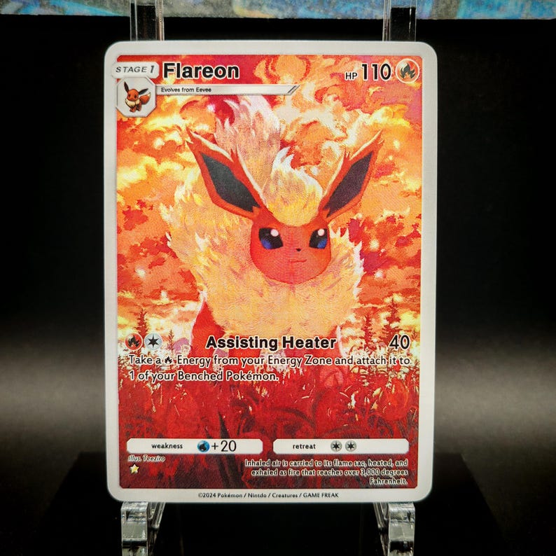 Eeveelutions Pocket TCG • Handmade Proxy/orica • 8 Cards Bundle Eevee ...