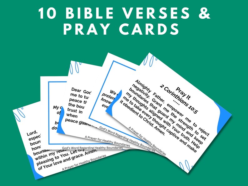 10 Powerful Bible-based Prayers for Healthy Boundaries Christian ...