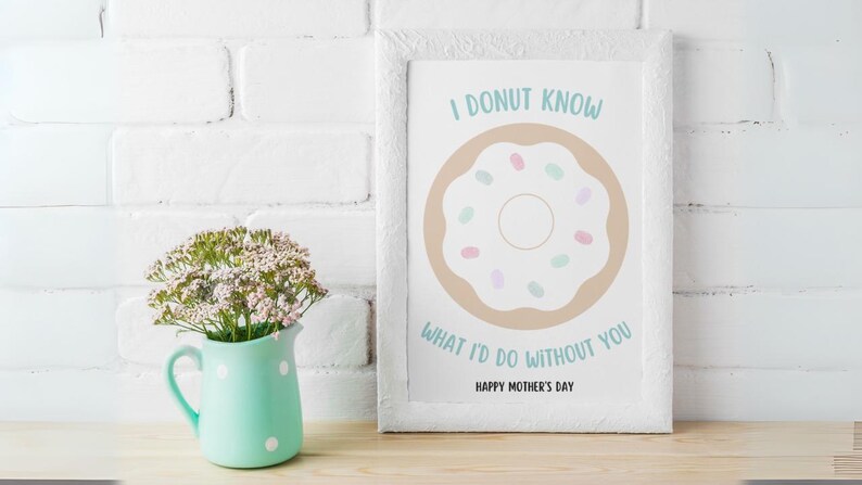 Mother’s Day Handprint Craft Printable Kids Gift DIY Keepsake for Mom ...