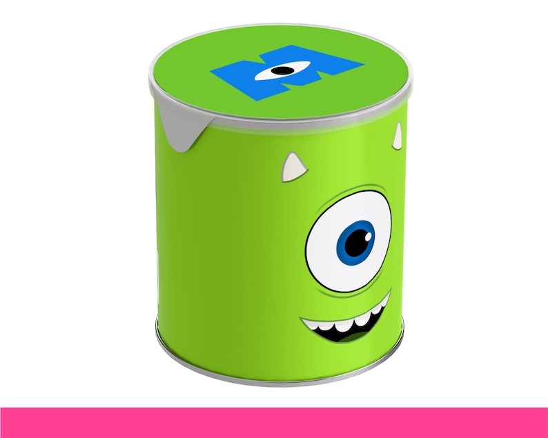 Monster Inc Pringles Label Template Bundle | Sulley Mike Scream ...