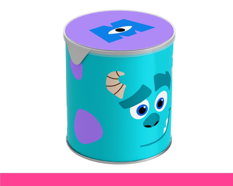 Monster Inc Pringles Label Template Bundle | Sulley Mike Scream ...