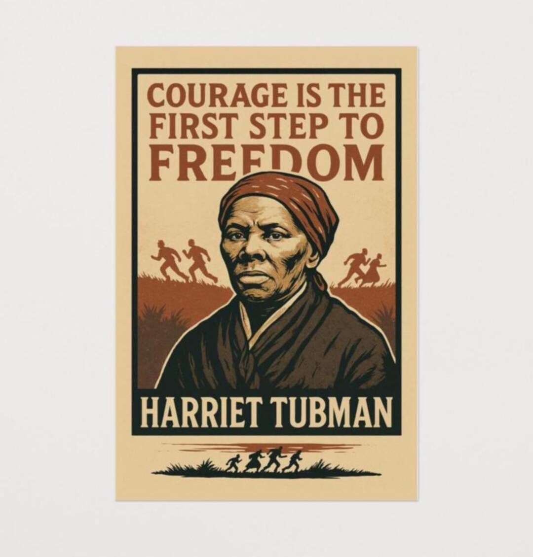 Harriet Tubman Black History Poster: Juneteenth Classroom Decor - Etsy