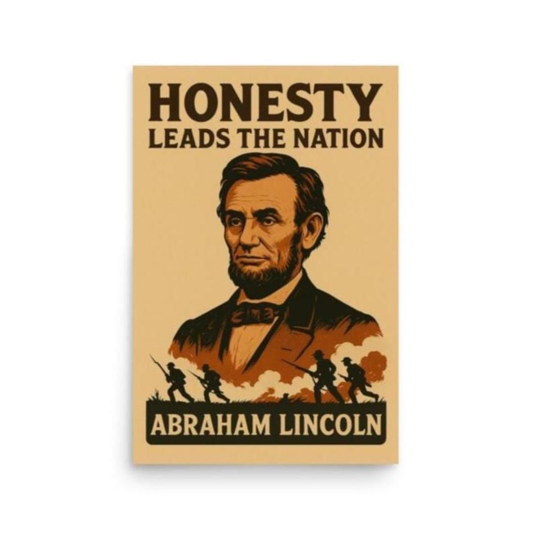 Abraham Lincoln Classroom Poster: Elementary School Bulletin Board ...