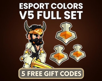 Brawlhalla | All Legends | Esports V5 Color - Etsy