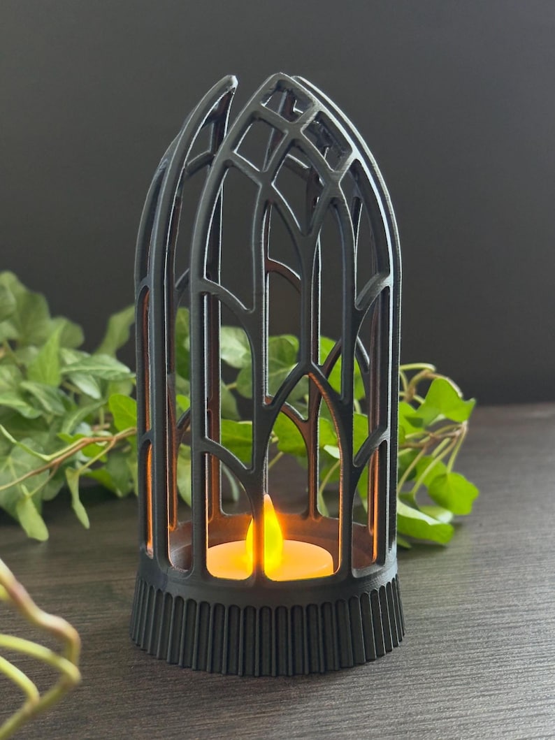 Elven Shadow Lantern. Dome Style. LED Tealight Holder. - Etsy New Zealand