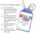 Teacher Appreciation Gift Tags: Printable Thank You Notes (PDF) - Etsy