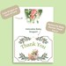 Printable Thank You Card – Baby Dragon (digital Download) - Etsy