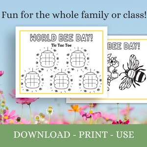 World Bee Day Activities | Games & Coloring Pages | World Bee Day ...