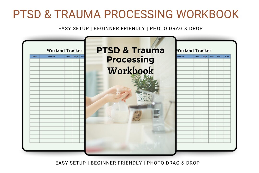 PTSD Trauma Workbook Trauma Worksheets PTSD Worksheets Trauma Informed ...