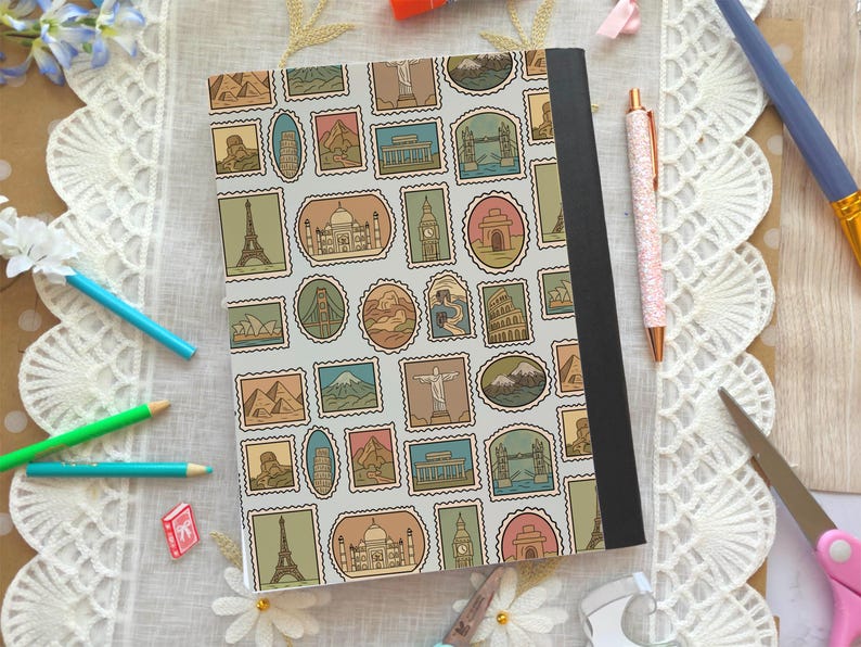 Printable Composition Notebook Cover PNG Back to School Personal ...