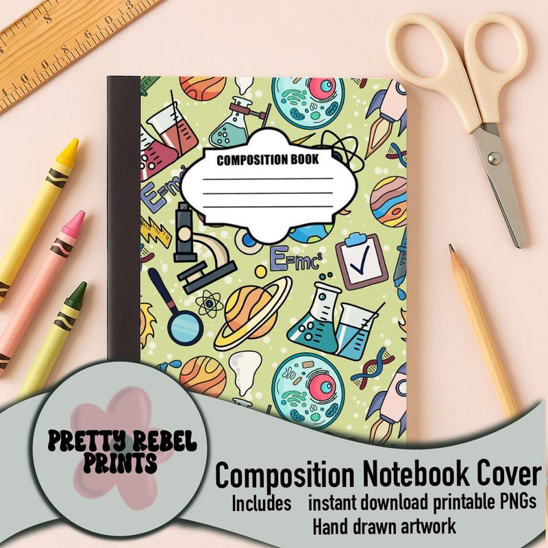 Chemistry Notebook Cover - Etsy