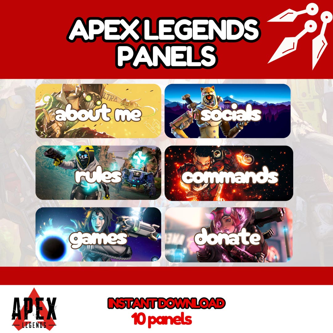 Apex Legends Twitch Panels - Etsy