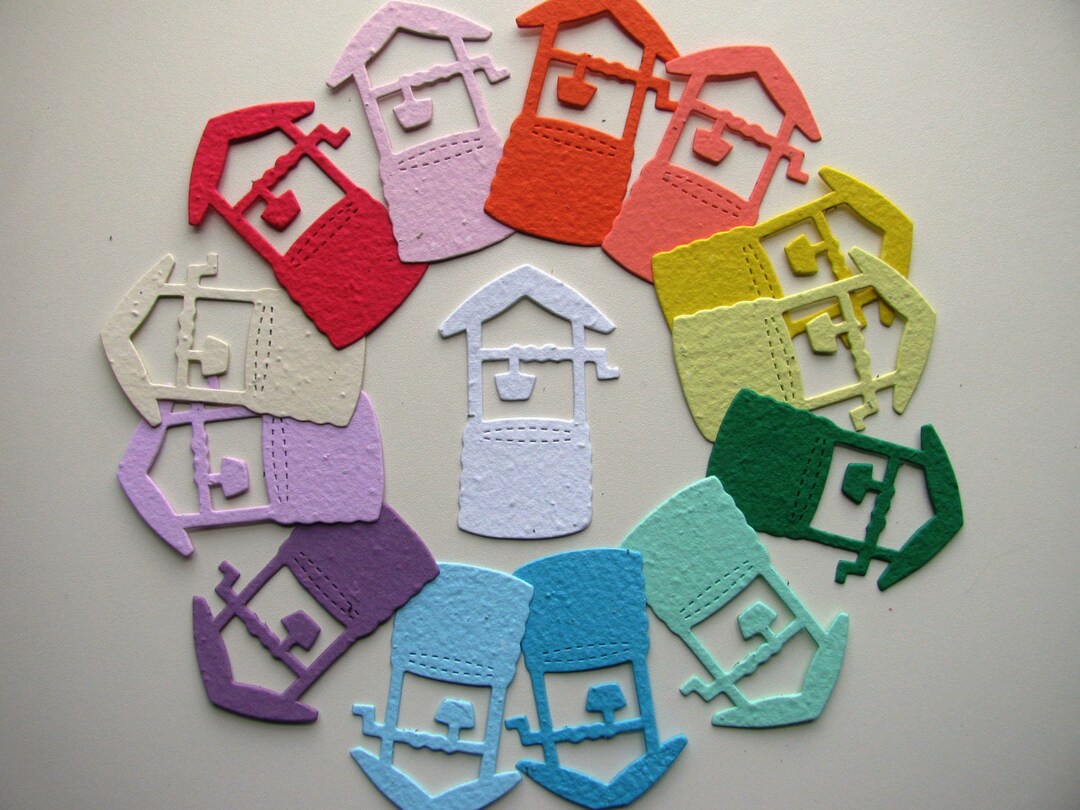 24 Seed Paper Wishing Wells - Etsy