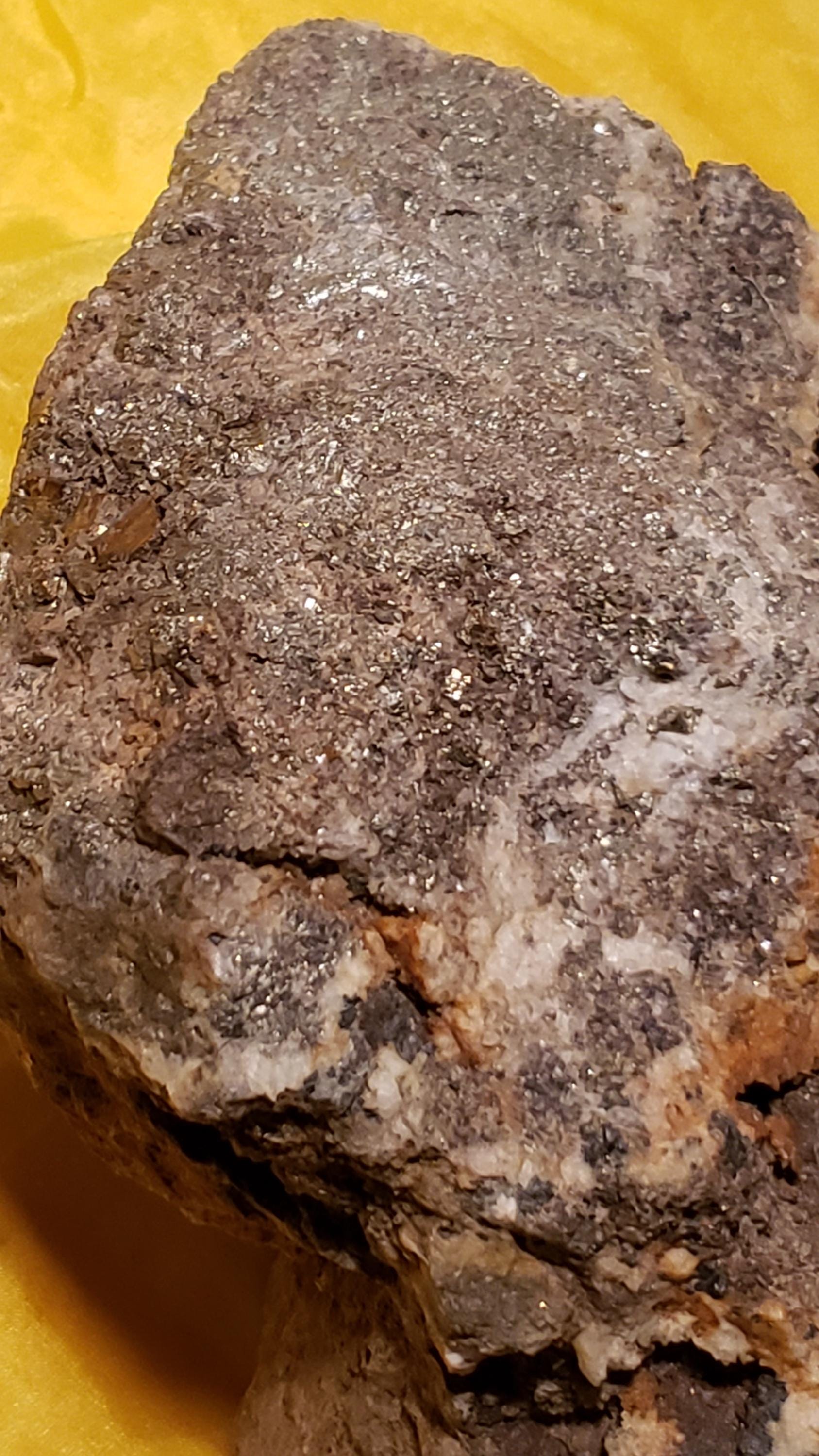 Rich Gold Ore Stone Rock Display Specimen Showing Gold Silver Copper 3 ...