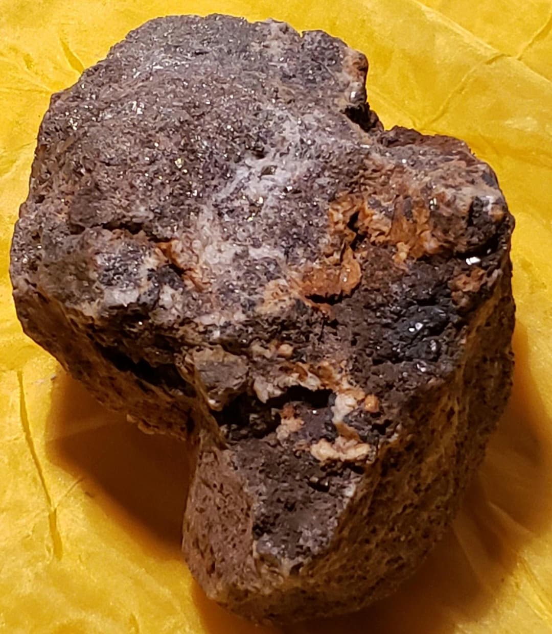 Rich Gold Ore Stone Rock Display Specimen Showing Gold Silver Copper 3 ...