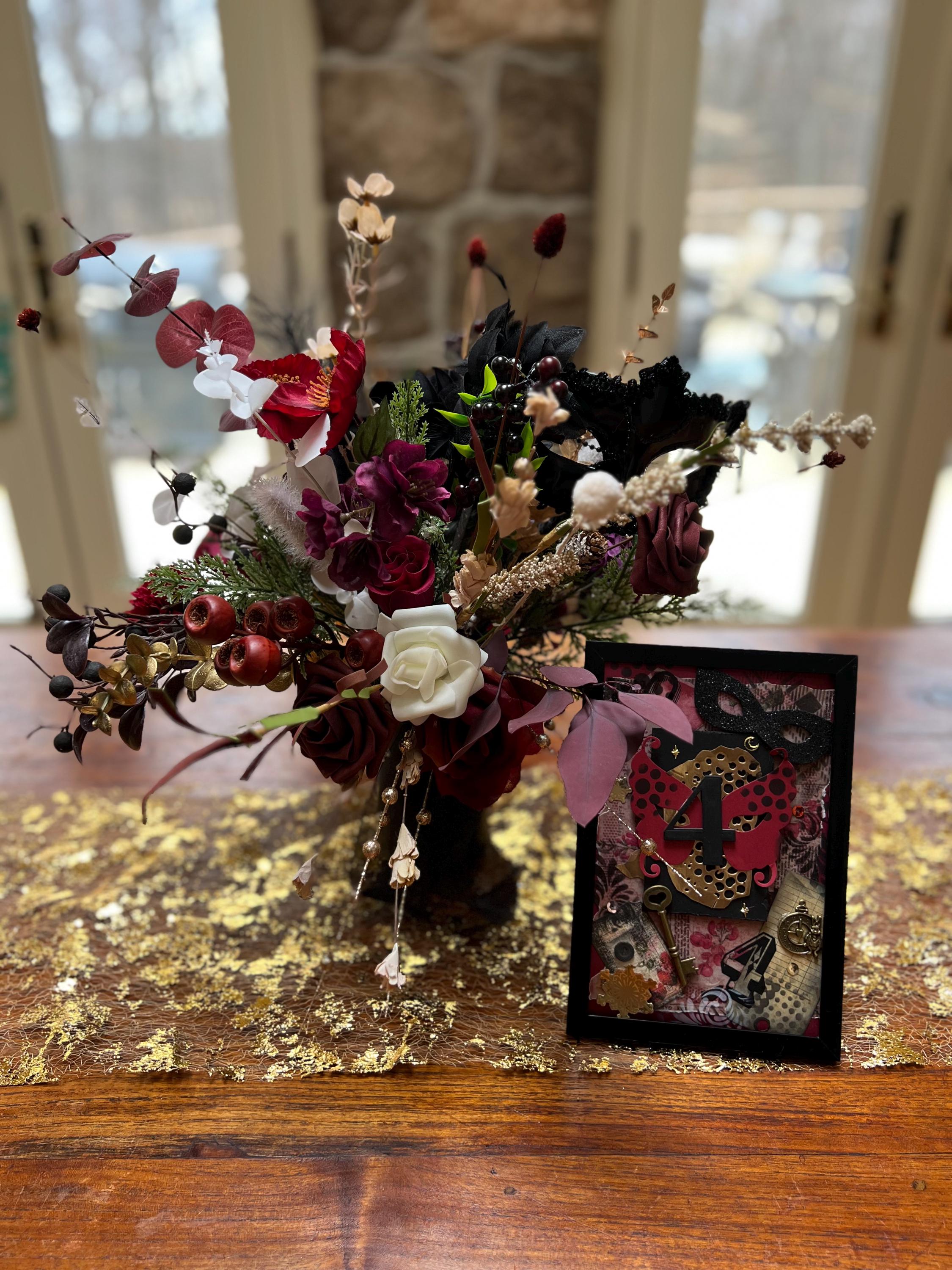 Masquerade Wedding Centerpieces and Table Numbers - Etsy